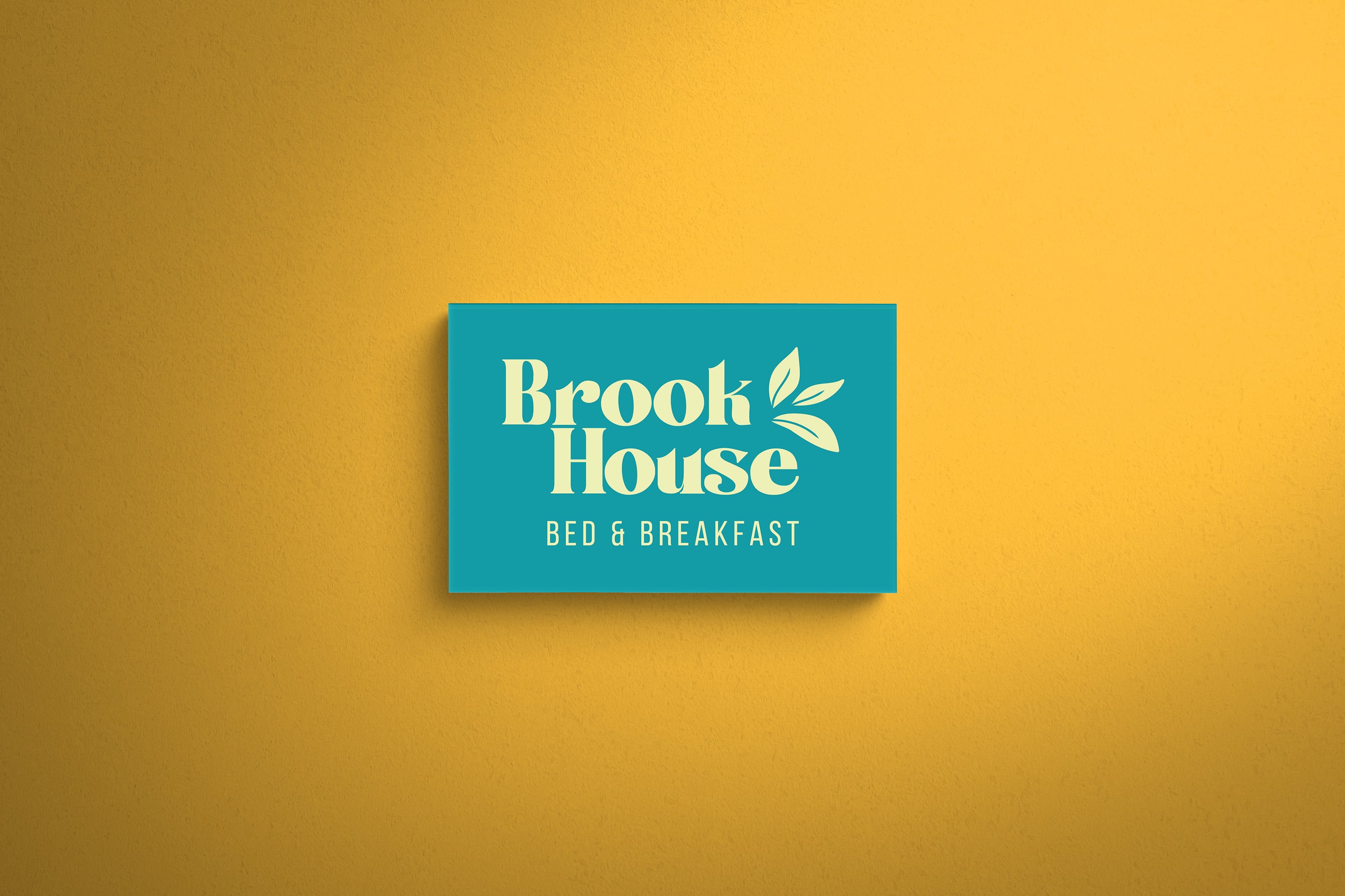 Brook House B&B - Branding - Pinnacle&Co. Ltd.