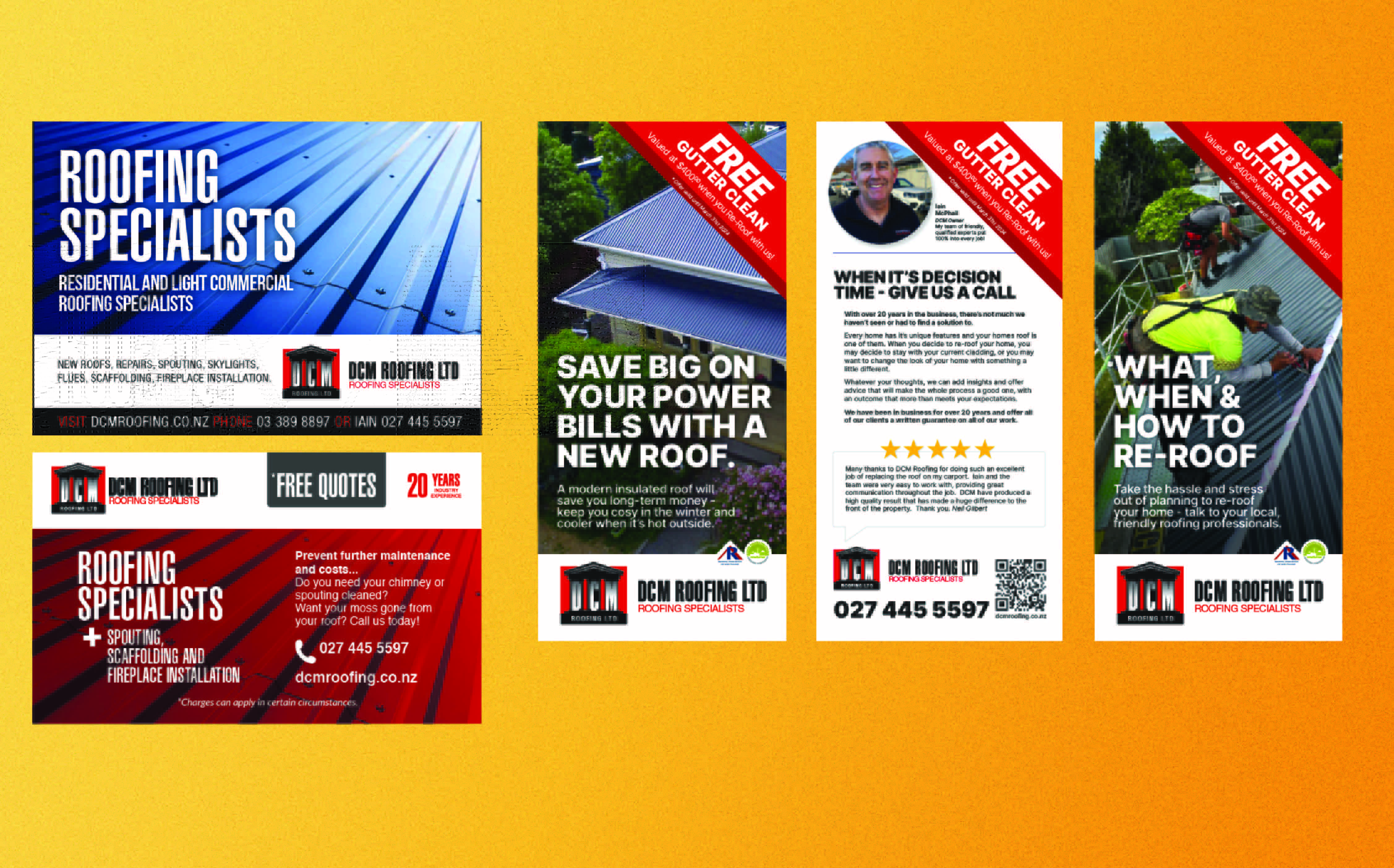 DCM Roofing - Print - Pinnacle&Co. Ltd.