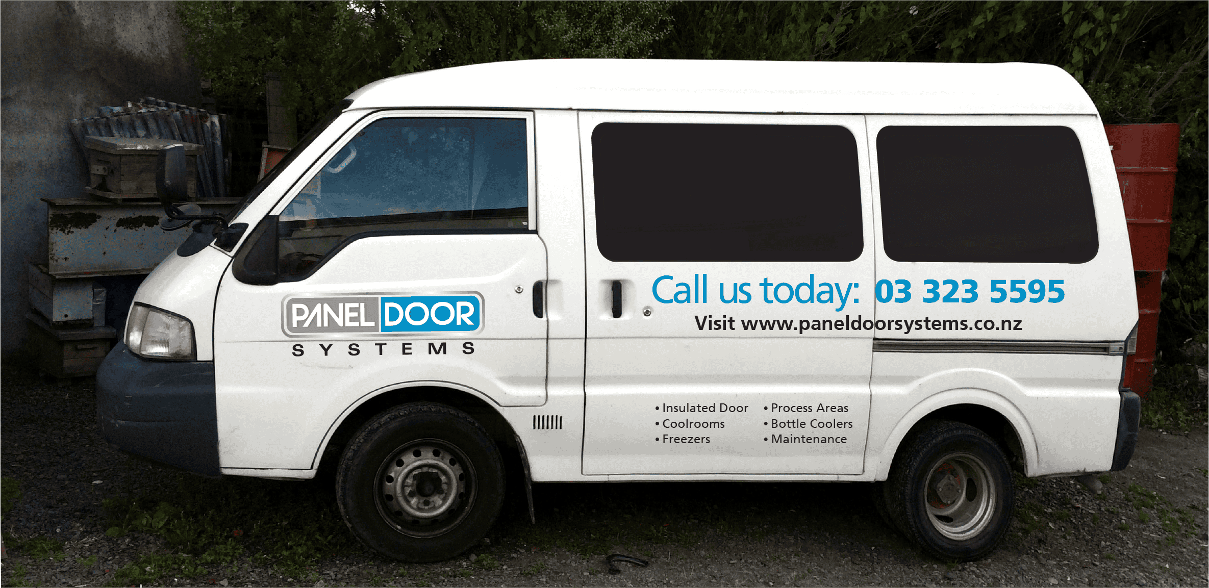 Panel Door Systems - Vehicle Signage - Pinnacle&Co. Ltd.